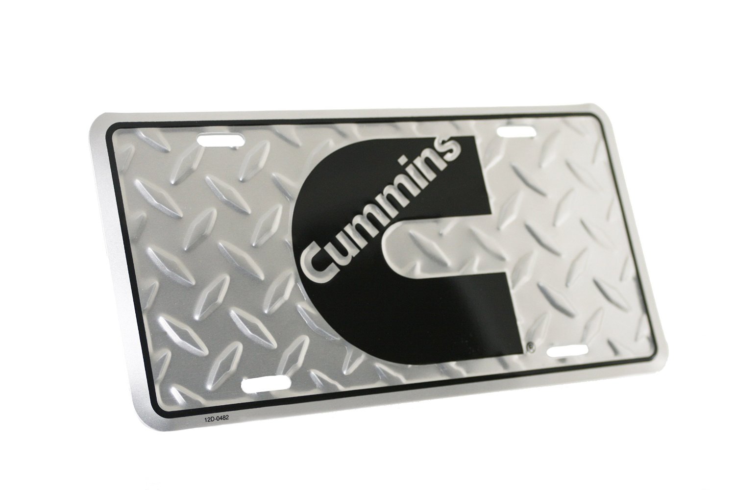 Cummins License Plates - Cummins "C" Diamond Plate License Plates ...