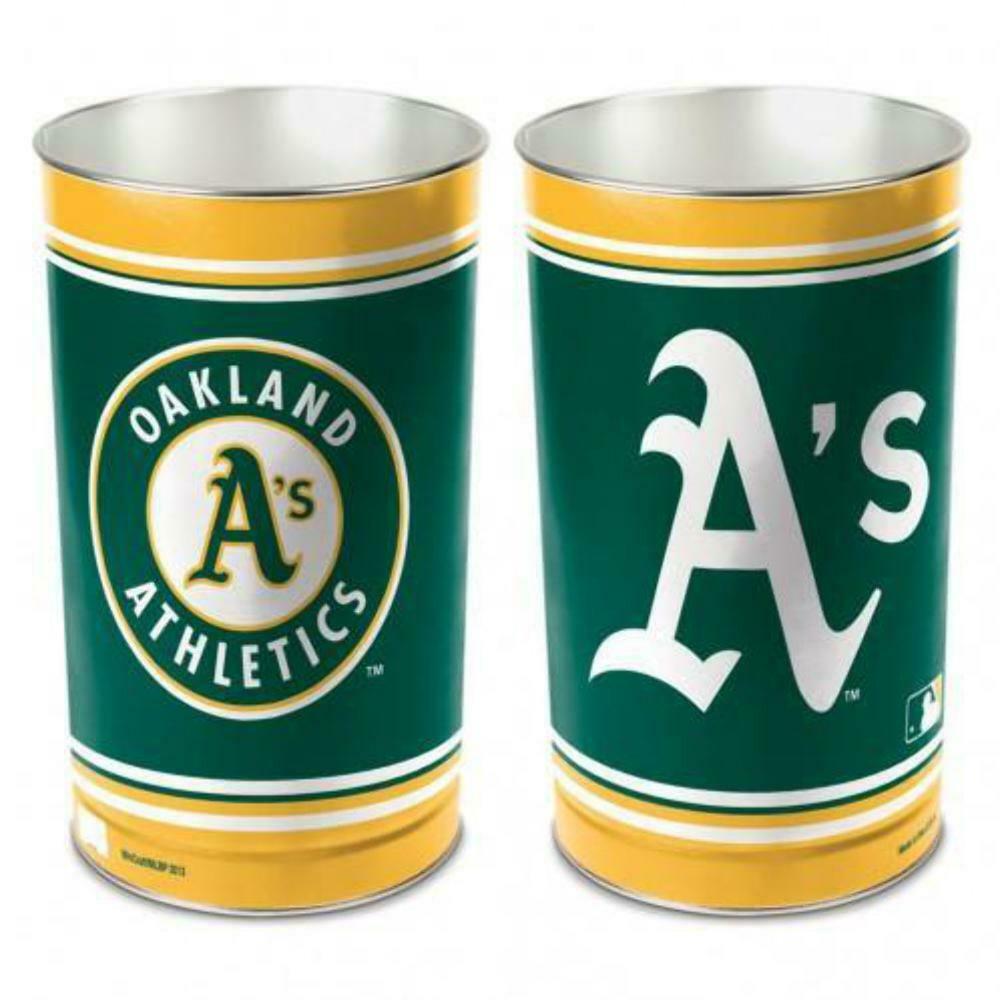 Oakland Athletics Wastebaskets - Oakland Athletics Trash Cans - Oakland ...