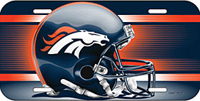 Denver Broncos License Frames - Denver Broncos License Plates