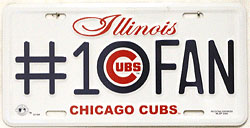 Chicago Cubs License Plates - Chicago Cubs License Plate - Chicago Cubs ...