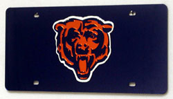 Chicago Bears License Plates - Chicago Bears License Frames - Chicago ...