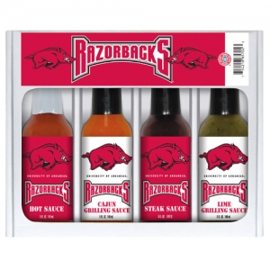 Arkansas Razorbacks NCAA Mini Grilling Set: Global Trucker - 12 Volt ...