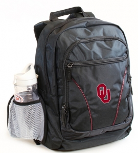 Oklahoma Sooners NCAA 2 Strap Laptop Backpack - Oklahoma Sooners NCAA 2 ...