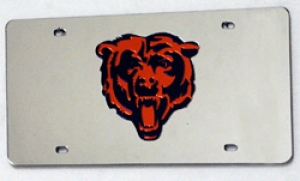 Chicago Bears License Plates - Chicago Bears License Frames - Chicago ...